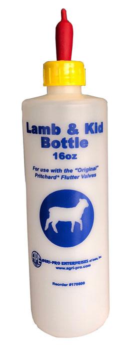 Lamb Bottle with Pritchard Flutter Valve Teat – Animal Health Express