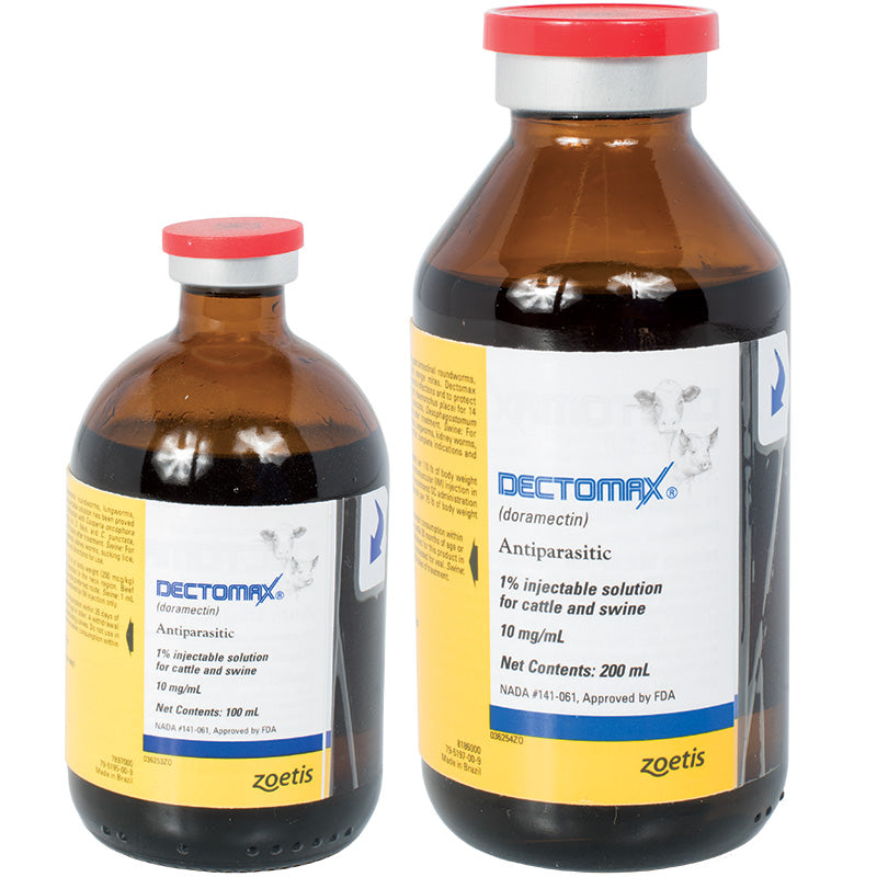 Dectomax 1% Injectable Solution Dewomer for Cattle – Animal Health Express